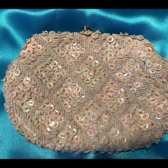 Bags | Vintage Beaded And Sequence Purse | Poshmark